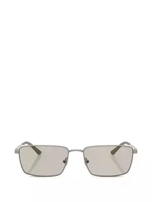 Emporio Armani Rectangle Sunglasses - Silver