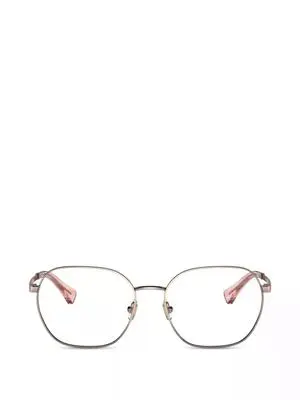 RALPH EYEWEAR Geometric Frame Eyeglasses - Pink