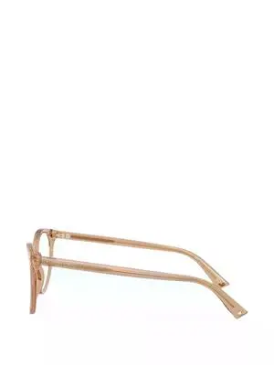 JIMMY CHOO Round Frame Glasses - Neutrals