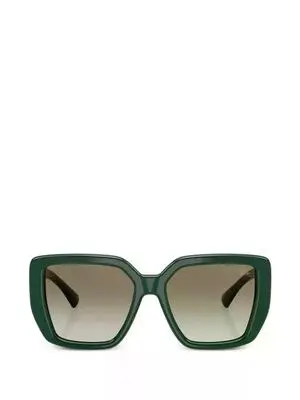 Burberry Square-frame Sunglasses - Green