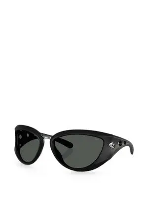 DIESEL® Logo-plaque Cat-eye Sunglasses