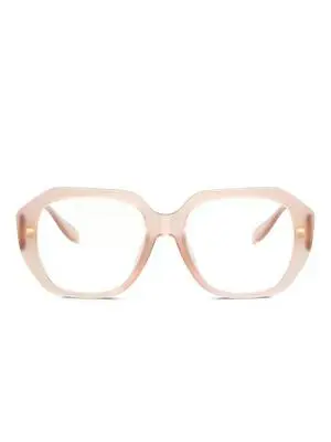 Michael Kors Geometric-frame Glasses - Pink
