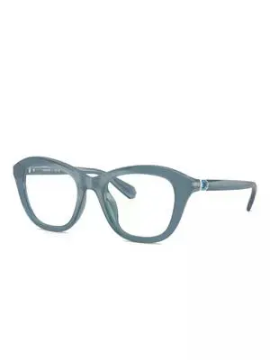SWAROVSKI Crystal-embellished Cat-eye Glasses - Blue