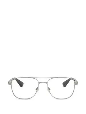 Burberry Square-frame Glasses - Silver