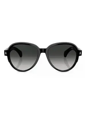 Moncler Gradient-lenses Sunglasses - Black
