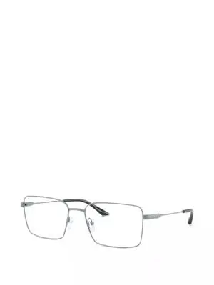 Armani Exchange Rectangle-frame Metal Glasses