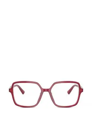 JIMMY CHOO Rectangle Jc3046u Glasses - Red