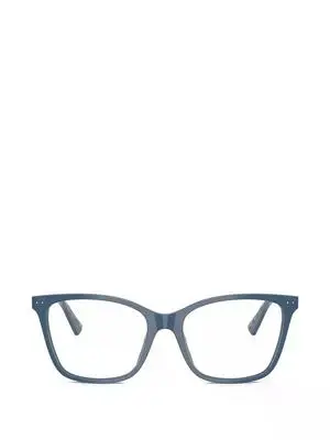 JIMMY CHOO Square-frame Glasses - Blue