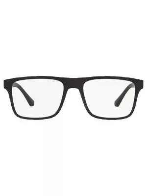Emporio Armani Rectangle-frame Sunglasses - Black