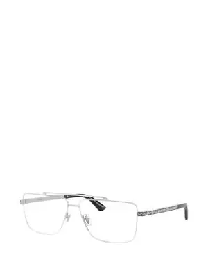 Versace Pilot-frame Glasses - Silver