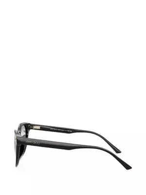 JIMMY CHOO Logo-print Cat-eye Sunglasses