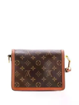 LOUIS VUITTON Dauphine Shoulder Bag Reverse Monogram Canvas Mini Crossbody Bag