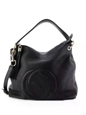 Gucci Soho Convertible Leather Large Hobo Bag