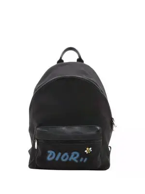 Dior 2010-2026 X Kaws Rider Backpack - Black