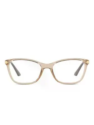 VOGUE EYEWEAR Rectangle Frame Eyeglasses - Neutrals