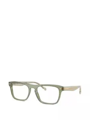 VOGUE EYEWEAR Rectangle Frame Eyeglasses - Green