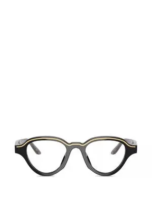 Emporio Armani Round Sunglasses - Black