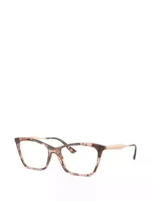 VOGUE EYEWEAR Square Frame Eyeglasses - Brown