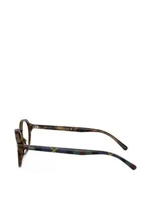 POLO RALPH LAUREN EYEWEAR Round-frame Tortoiseshell Glasses