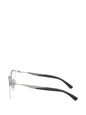 Ray-ban Round-frame Semi-rimless Glasses