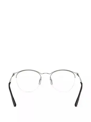 Ray-ban Round-frame Semi-rimless Glasses