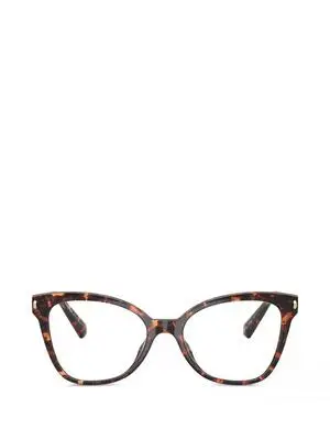 Michael Kors Beaune Cat-eye Glasses - Brown