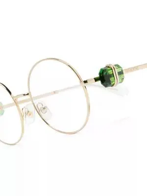 SWAROVSKI Sk1001 Round-frame Glasses