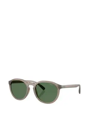 POLO RALPH LAUREN EYEWEAR Matte Round Sunglasses