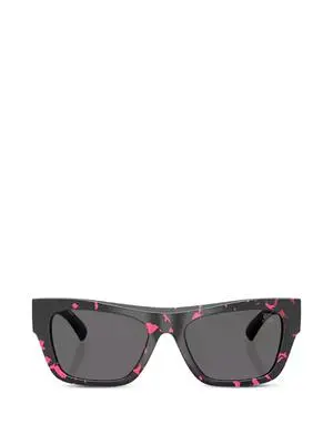Burberry Thick-frame Sunglasses - Black