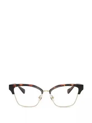 Michael Kors Browline-frame Glasses - Brown