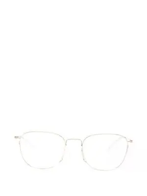 Giorgio Armani Geometric-frame Glasses - Gold