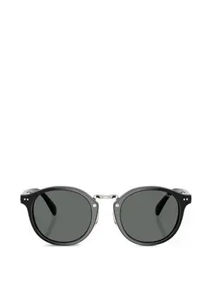 POLO RALPH LAUREN EYEWEAR Round-frame Sunglasses - Black