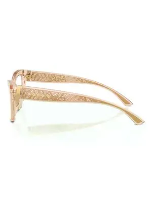 Dolce & Gabbana Lace-detail Cat-eye Glasses
