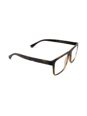 Emporio Armani Tortoiseshell-effect Glasses