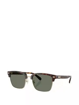 COACH Rivet Retro Square-frame Sunglasses