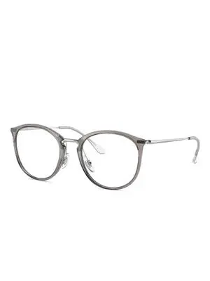 Ray-ban Round-frame Glasses - Grey
