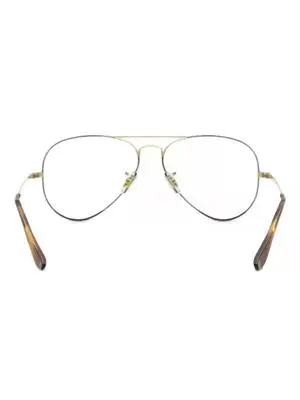 Ray-ban Metal Pilot-frame Glasses