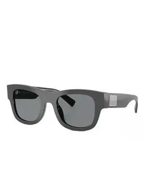 Dolce & Gabbana Logo-detail Square-frame Sunglasses