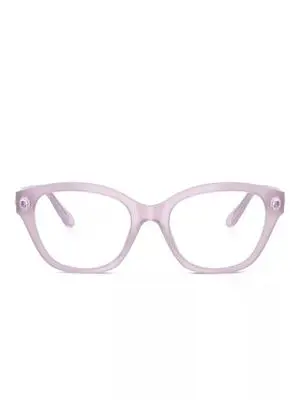 SWAROVSKI Crystal-embellished Cat-eye Glasses - Purple