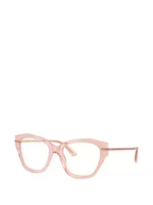 JIMMY CHOO Geometric Metal Glasses
