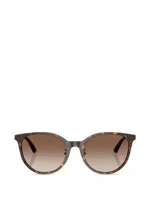 JIMMY CHOO Round Sunglasses - Brown