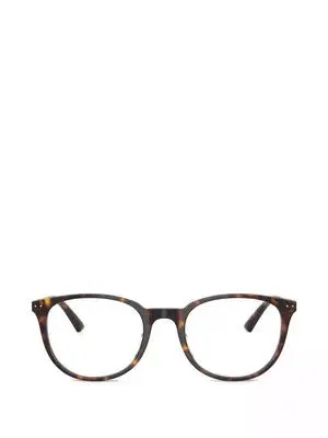 JIMMY CHOO Round-frame Glasses - Brown