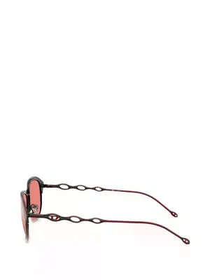 DIESEL® Cut-out Oval-frame Sunglasses