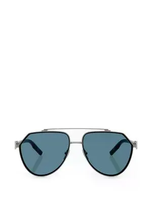 Dolce & Gabbana Pilot-frame Sunglasses - Silver