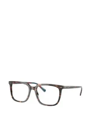 POLO RALPH LAUREN EYEWEAR Square-frame Tortoiseshell Glasses