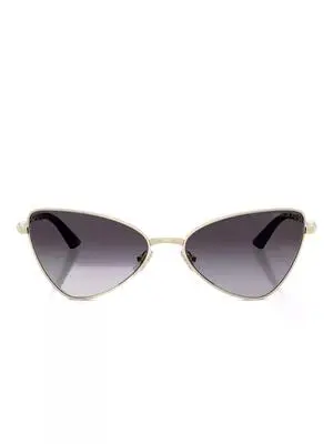 JIMMY CHOO Cat-eye Sunglasses - Gold