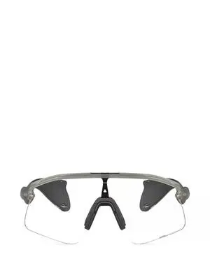 Oakley Stunt Devil S Oversized-frame Sunglasses - Grey