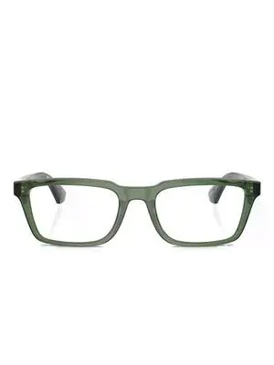 Burberry Square-frame Glasses - Green