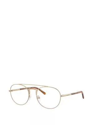 Emporio Armani Pilot Frame Glasses