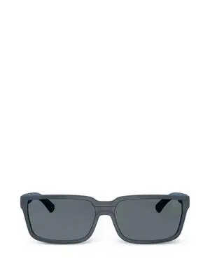 Burberry Rectangle-frame Sunglasses - Blue